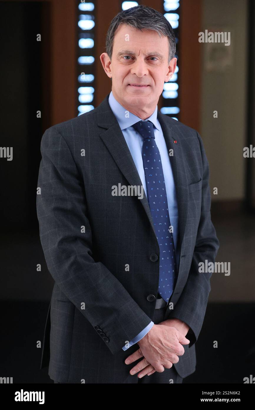 Exclusive - France's Minister of Overseas Manuel Valls is interviewed ...