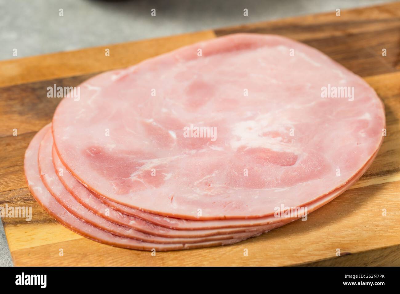Organic Smoked Cold Cuts Deli Meat Ham Ready to Eat Stock Photo - Alamy