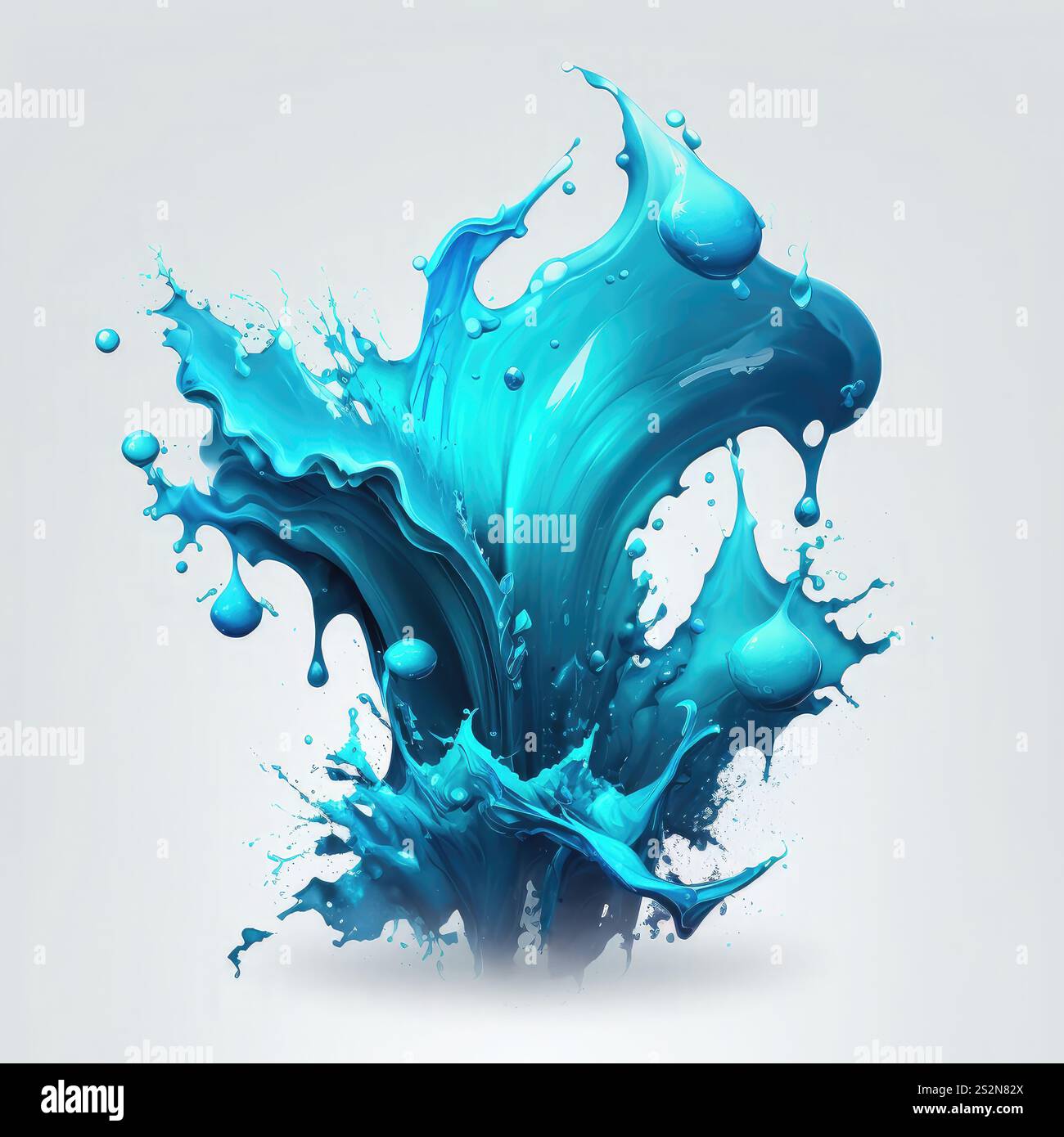sprite water splash vfx game ai generated. motion effect, fx stream ...