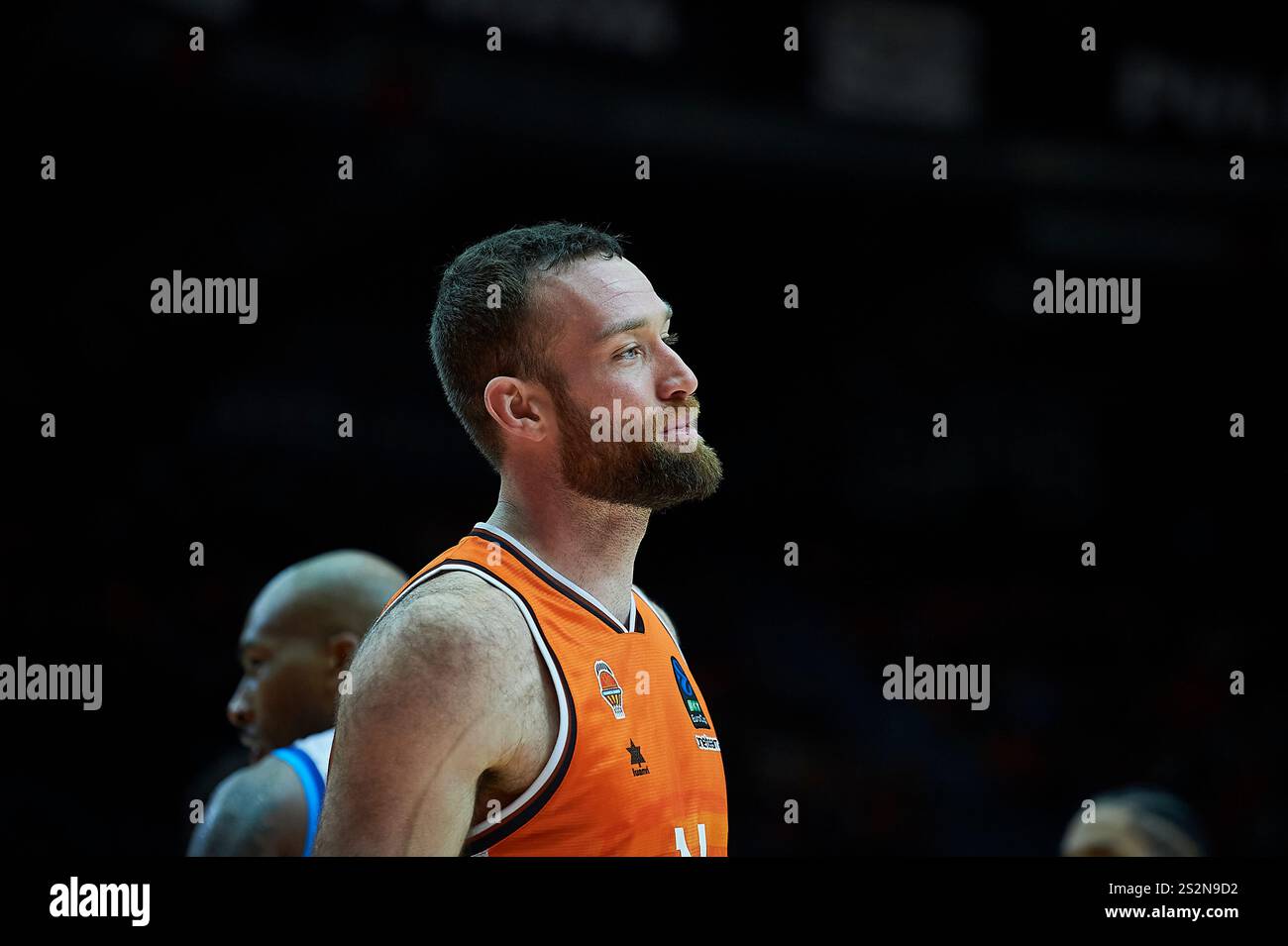Matt Costello of Valencia basket seen in action during the BKT Eurocup ...