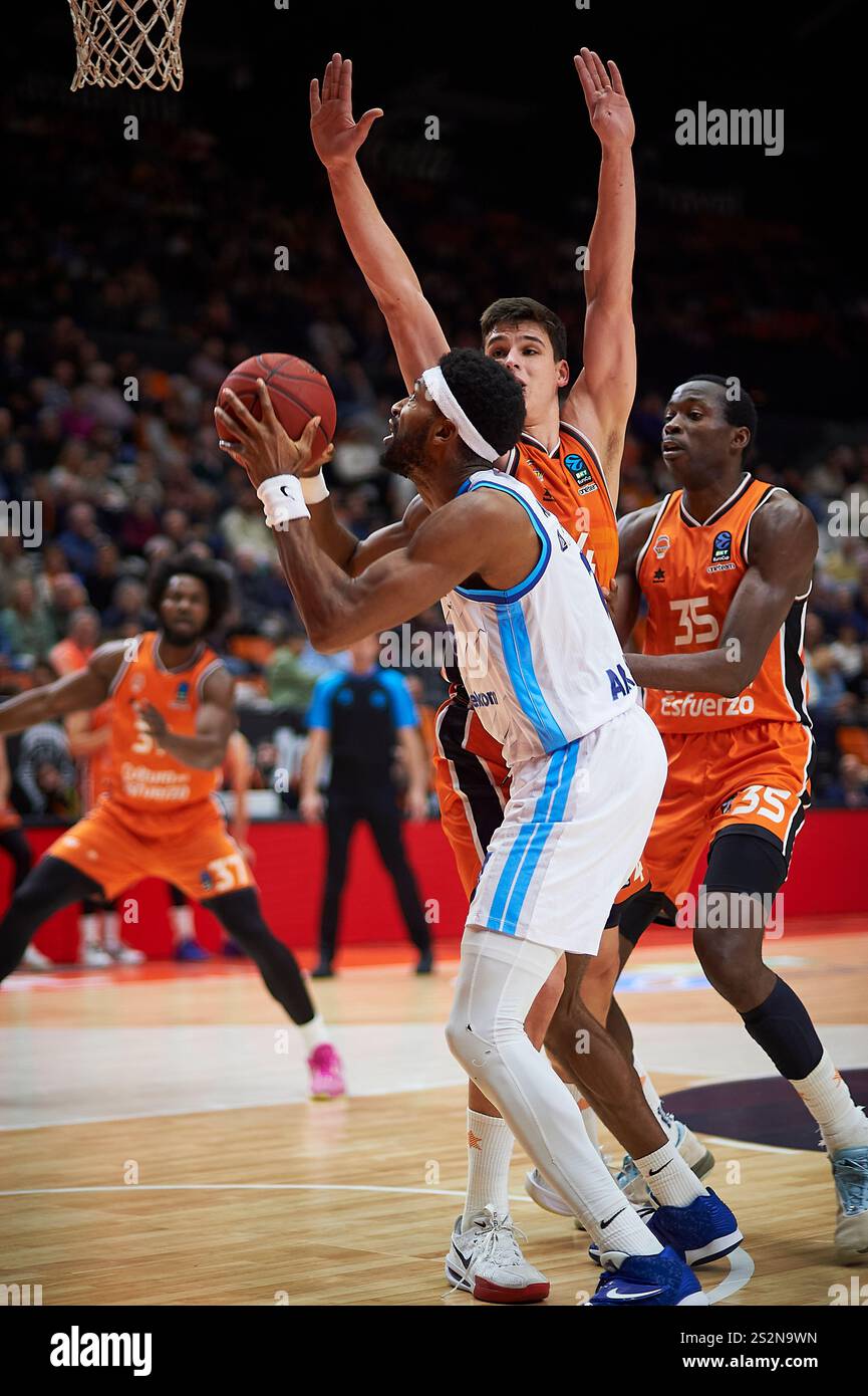 Kyle Alexander of Turk Telekom Ankara seen in action during the BKT ...