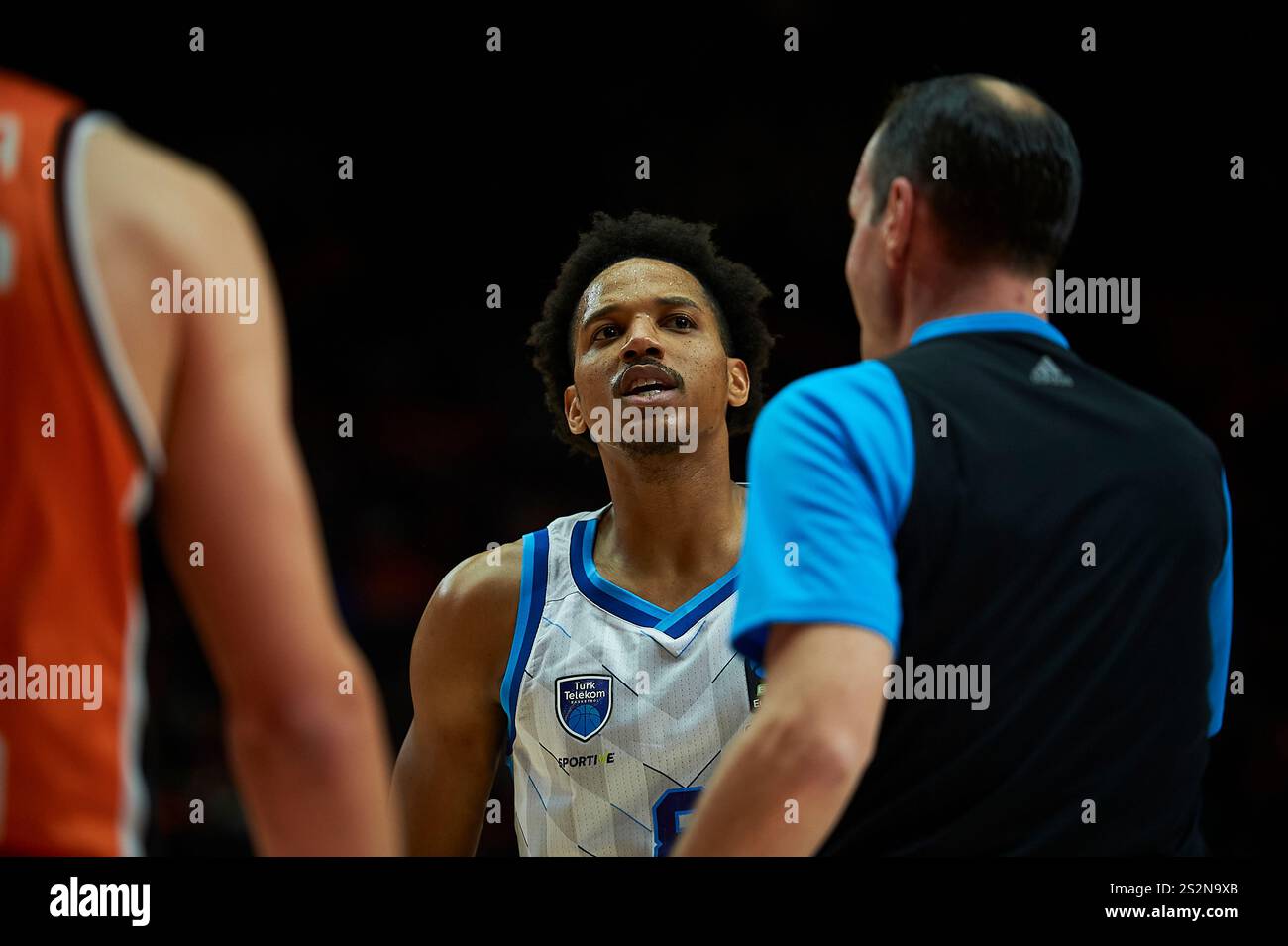 Anthony Brown of Turk Telekom Ankara seen in action during the BKT ...