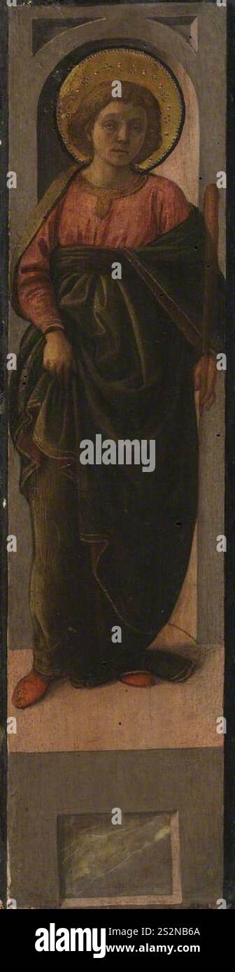 Filippo Lippi (and workshop) - Saint James the Less, c.1460, P.1947.LF.221.3 Stock Photo - Alamy