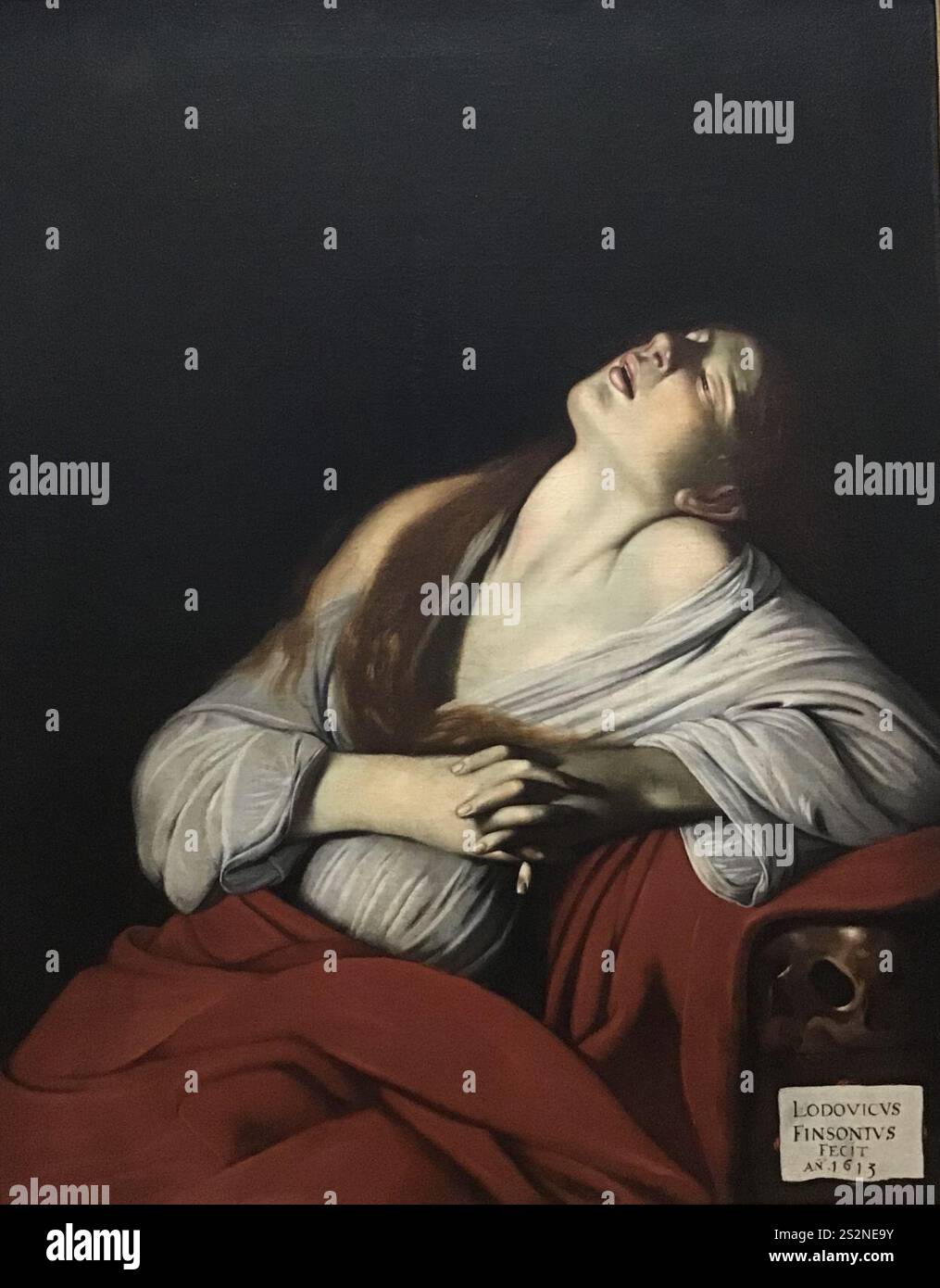 Finson, Louis - The Ecstasy of Mary Magdalene Stock Photo - Alamy