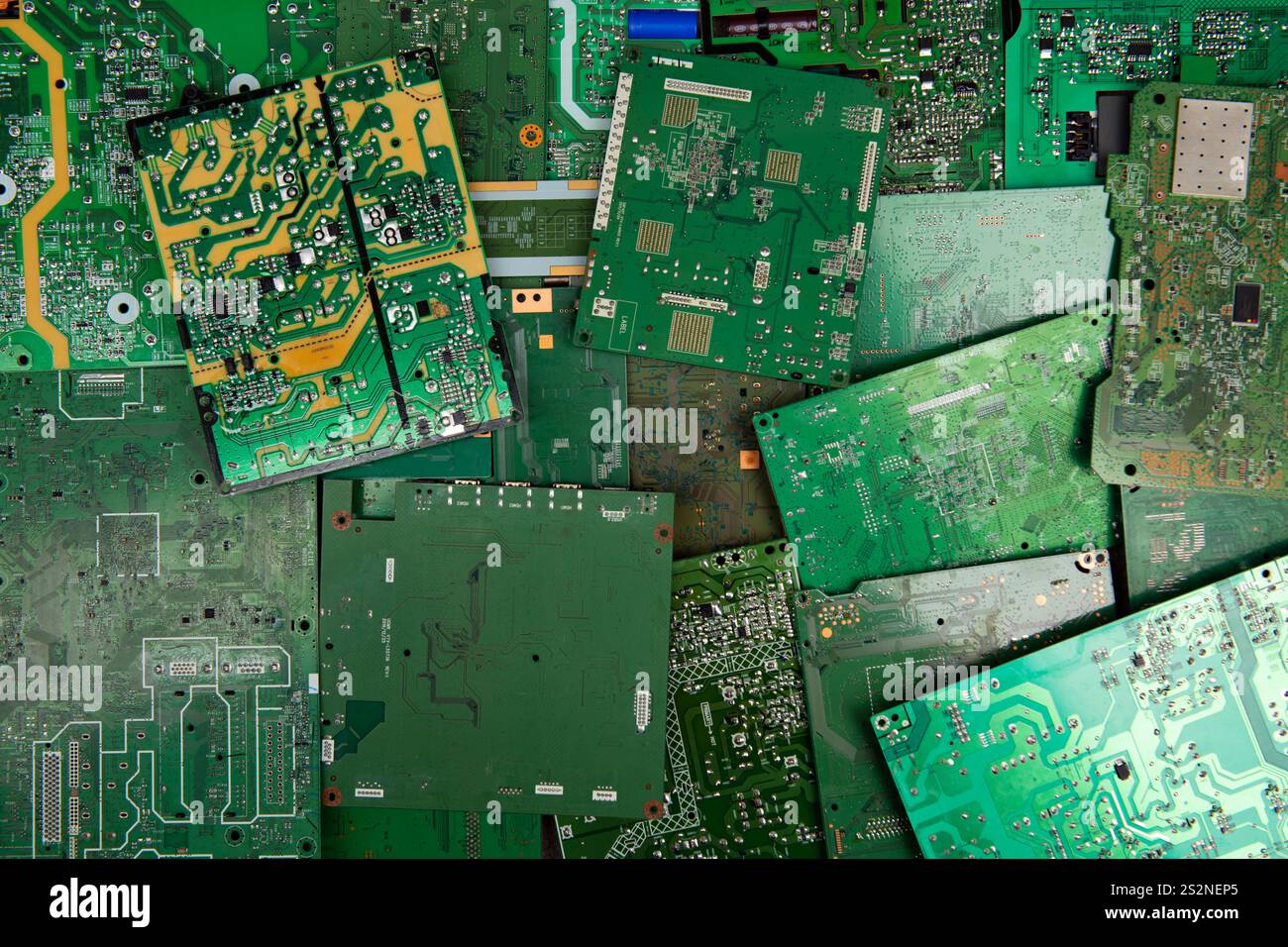 Motherboard Chip Tech Service Circuit Board With Electrons