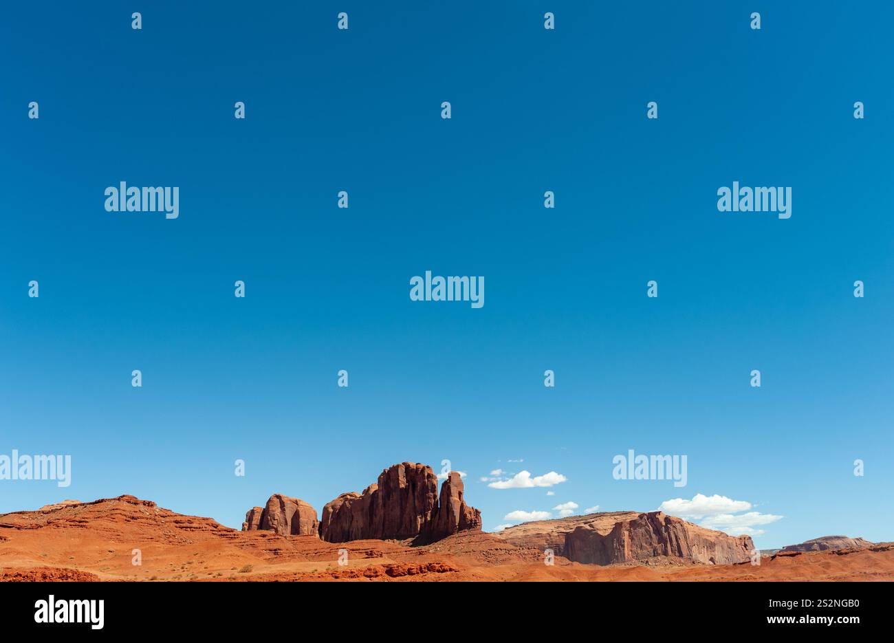 Scenic drive through Monument Valley, Navajo Tribal Park Stock Photo ...