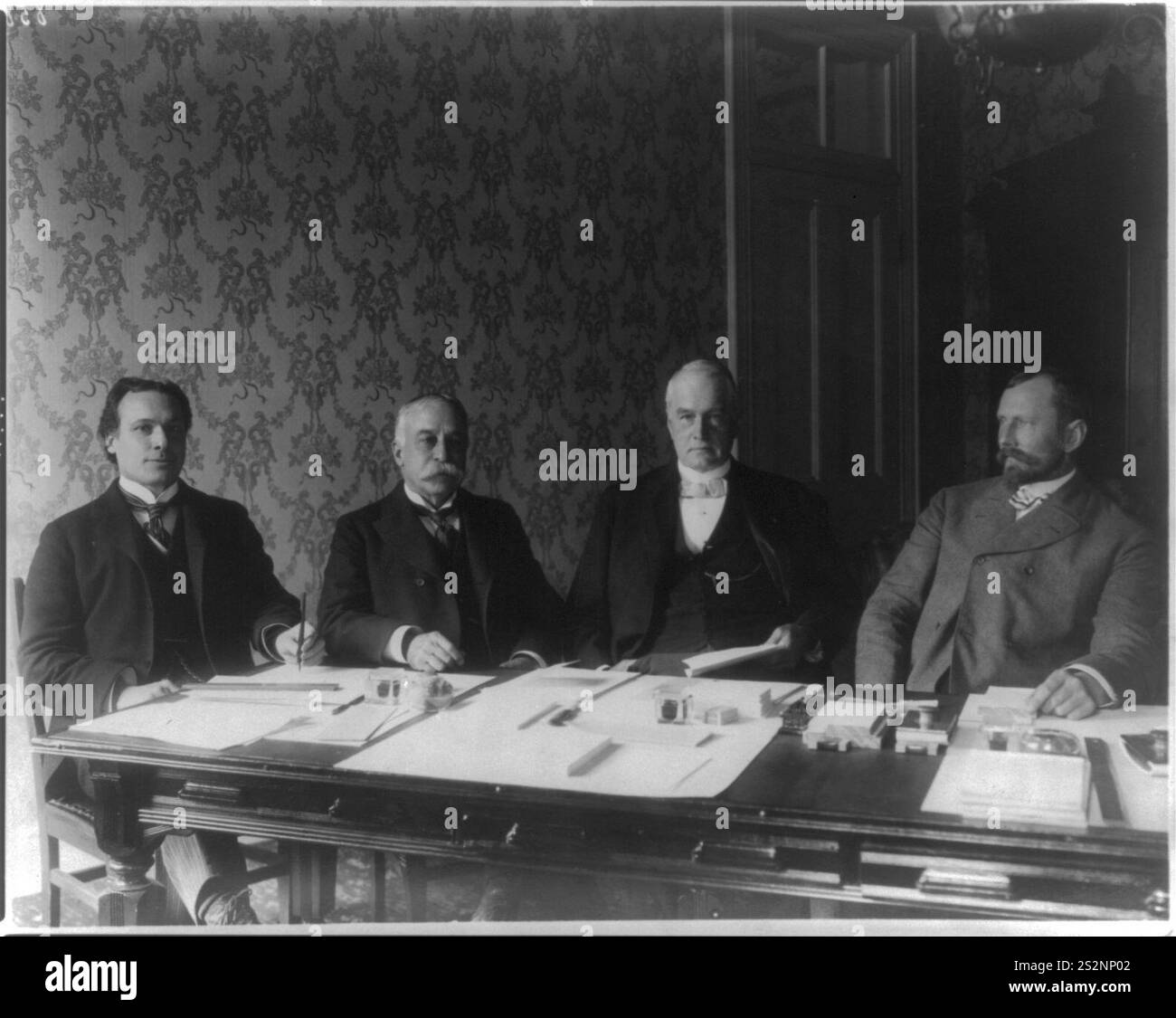 First Philippine Commission- Jacob G. Schurman, Admiral Dewey, Charles ...
