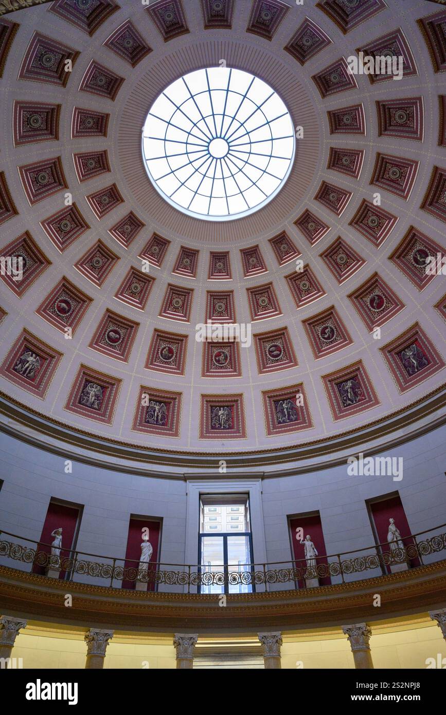 Interior of Altes Museum, Old Museum in Museum Island complex in ...