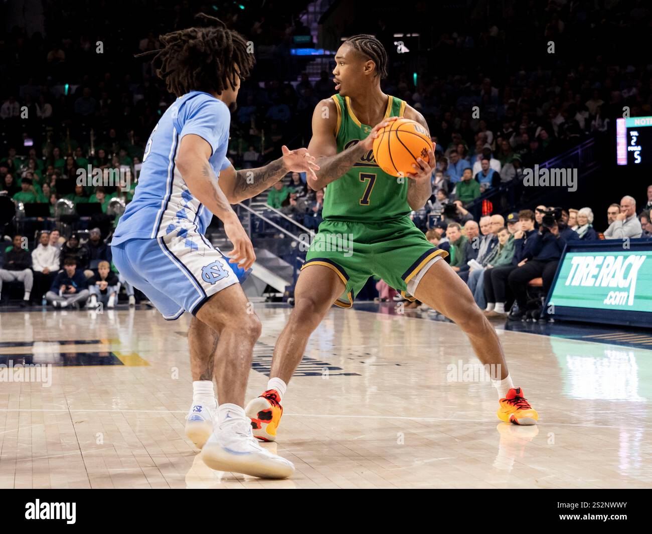 SOUTH BEND, IN - JANUARY 04: Notre Dame Fighting Irish forward Tae ...