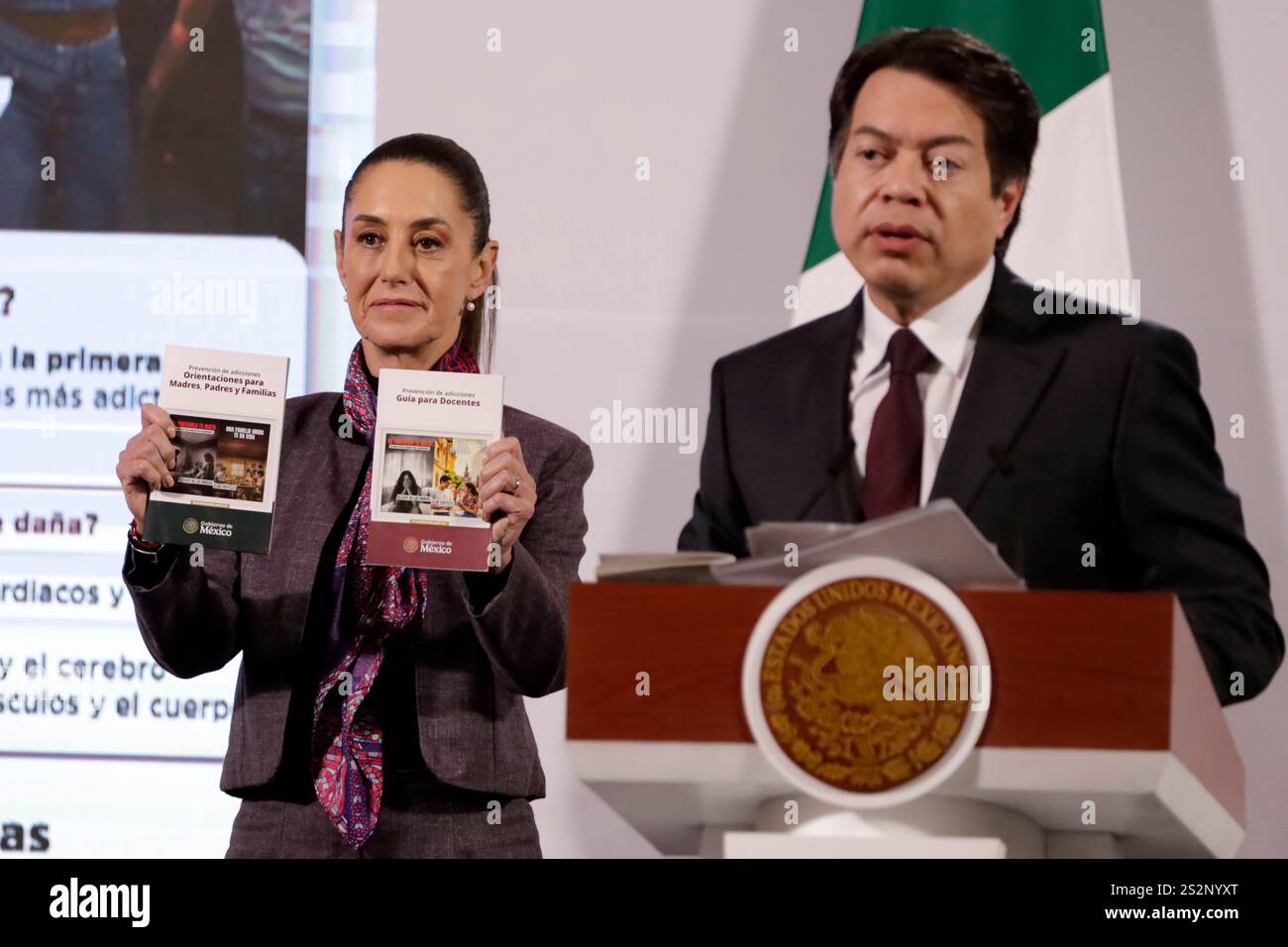 Mexico City, Mexico. 07th Jan, 2025. Claudia Sheinbaum Pardo President ...