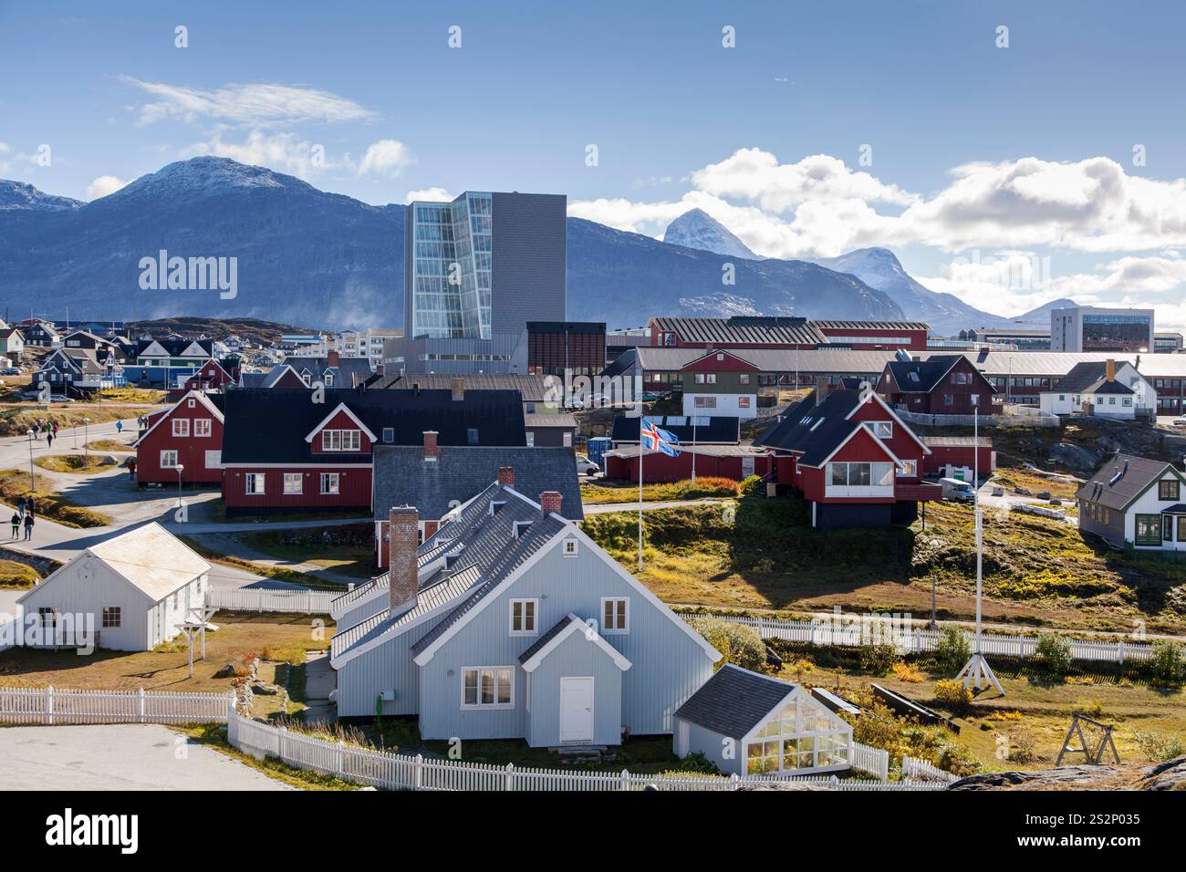 Greenland capital Nuuk Stock Photo - Alamy