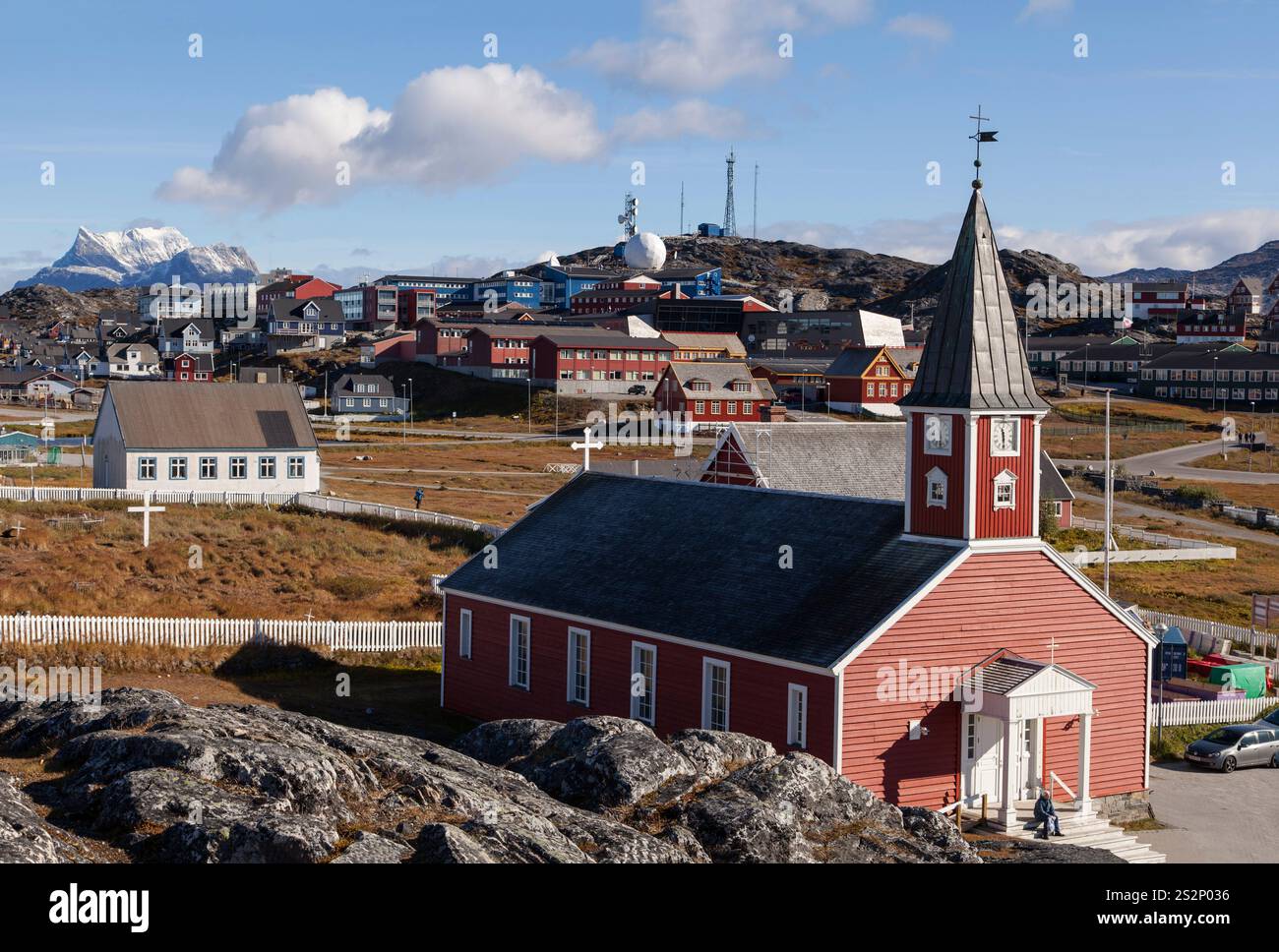 Greenland capital Nuuk Stock Photo - Alamy