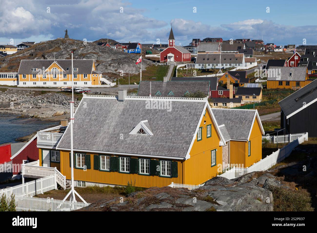 Greenland capital Nuuk Stock Photo - Alamy