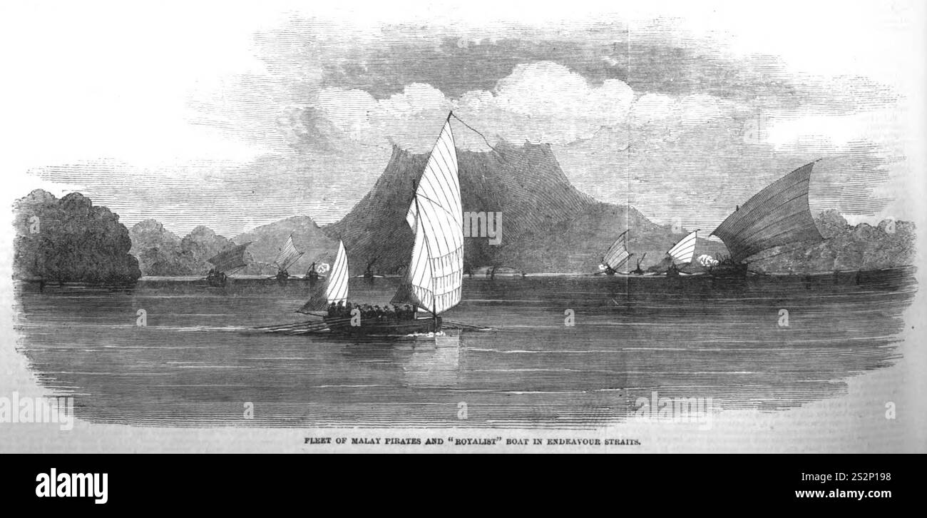 Malay pirates Black and White Stock Photos & Images - Alamy