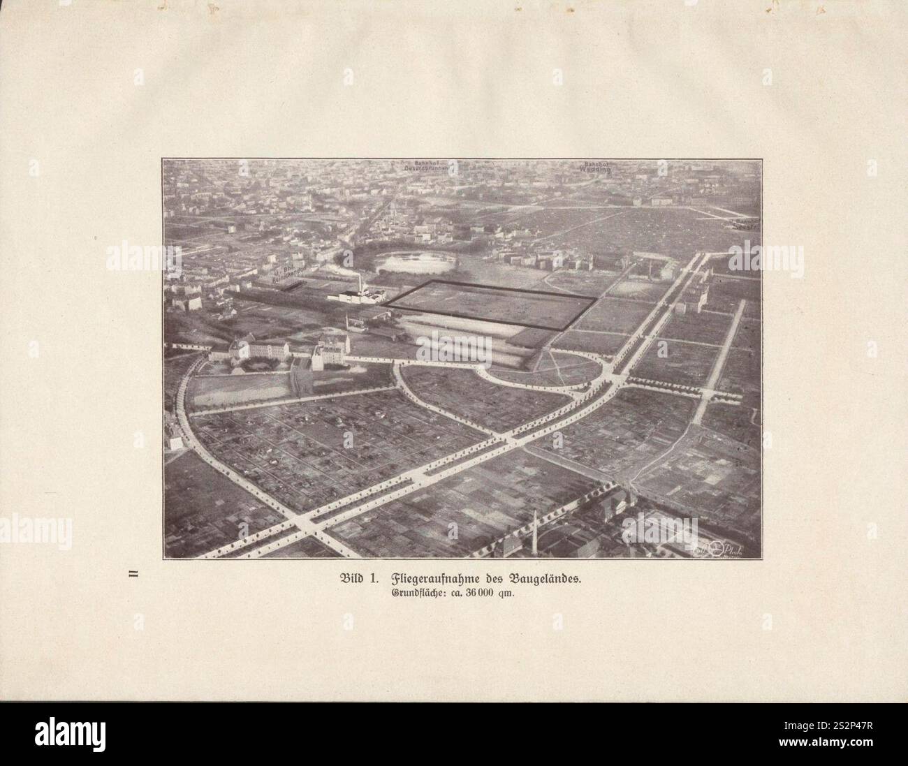 Fliegeraufnahme Eisfabrik Hermann E. Mudrack Stock Photo - Alamy