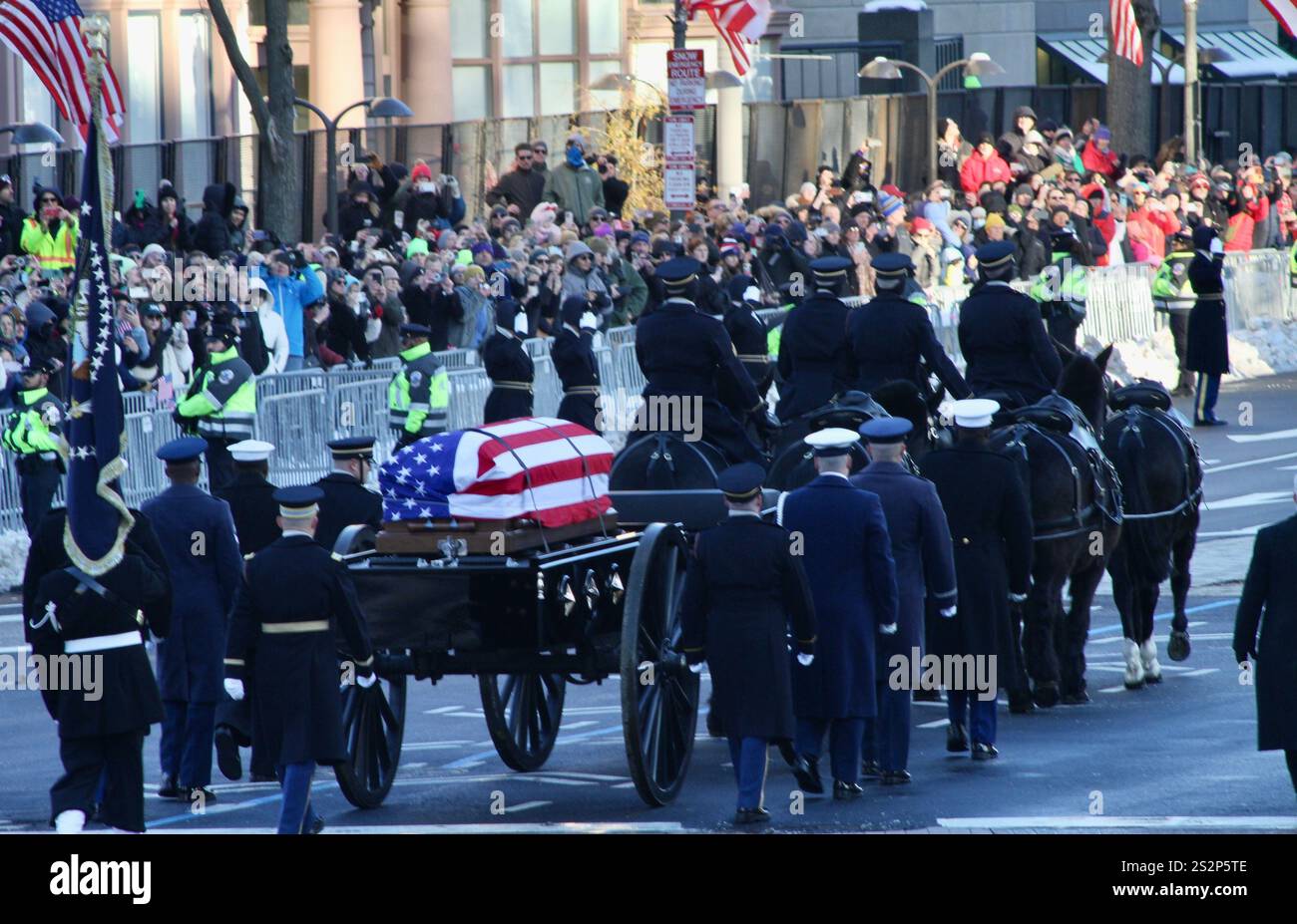 Washington Dc, Maryland-Eua. 7th Jan, 2025. (novo) o funeral de estado ...