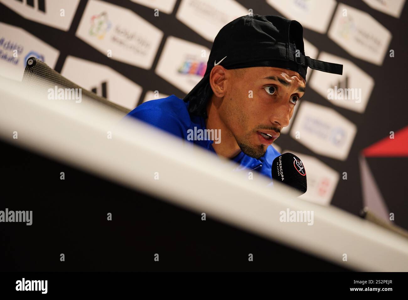 Jeddah, Saudi Arabia. 07th Jan, 2025. FC Barcelona's Brazilian player ...