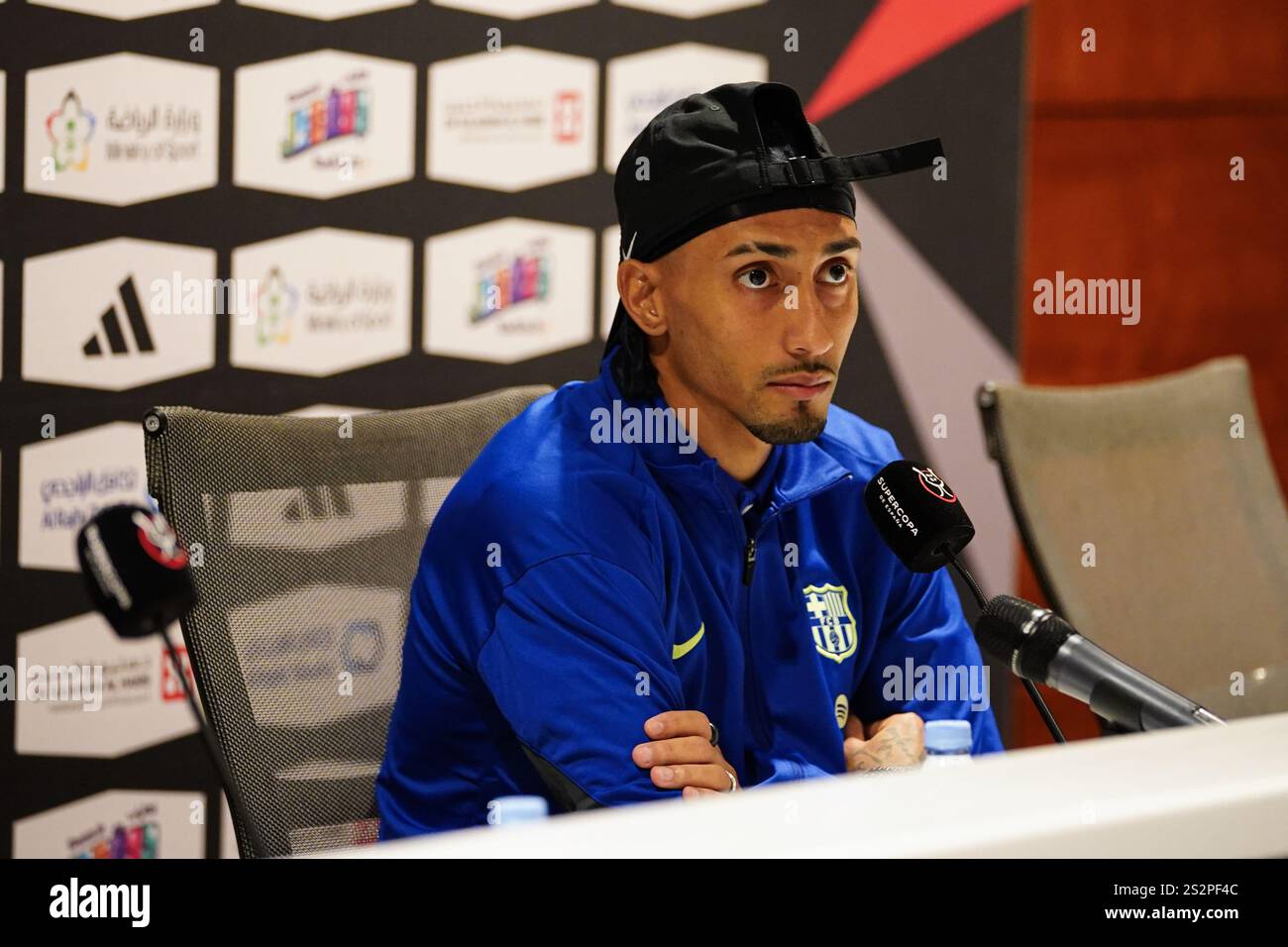 Jeddah, Saudi Arabia. 07th Jan, 2025. FC Barcelona's Brazilian player ...