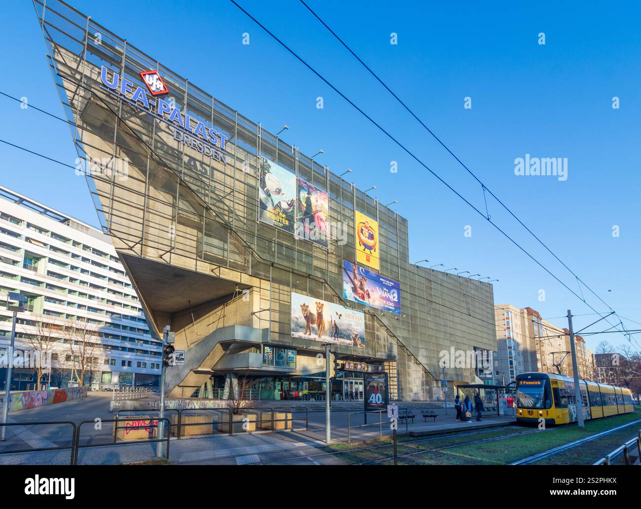 Dresden: cinema Ufa-Kristallpalast in , Sachsen, Saxony, Germany Stock ...