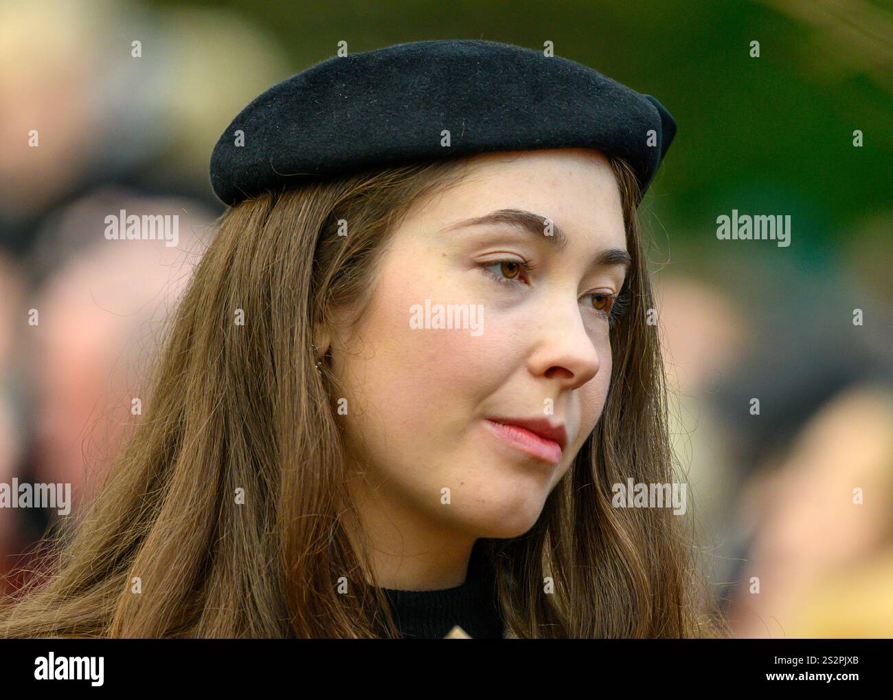 Sandringham, UK 25 Dec 2025 Eleanor Ekserdjian attending the Christmas ...