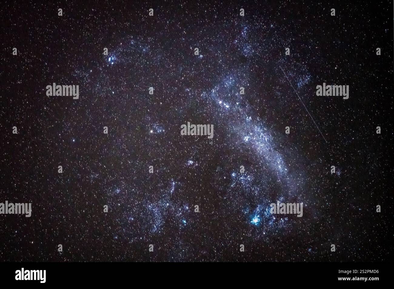 The beautiful country night sky filled with stars in Blayney, Central ...