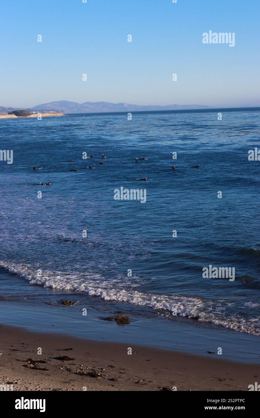 Scenes from the iconic Santa Barbara beach Stock Photo - Alamy