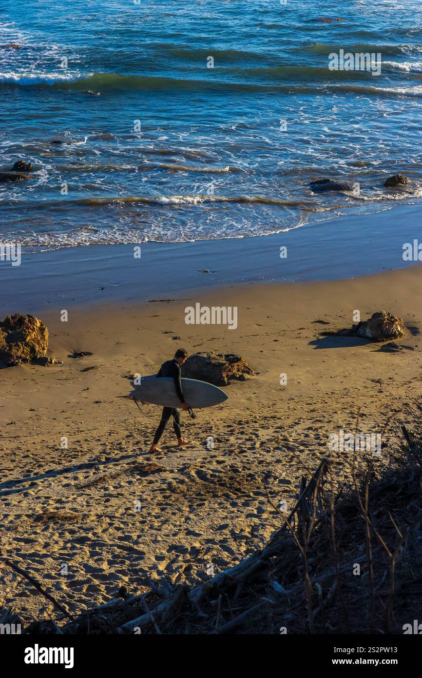 Scenes from the iconic Santa Barbara beach Stock Photo - Alamy