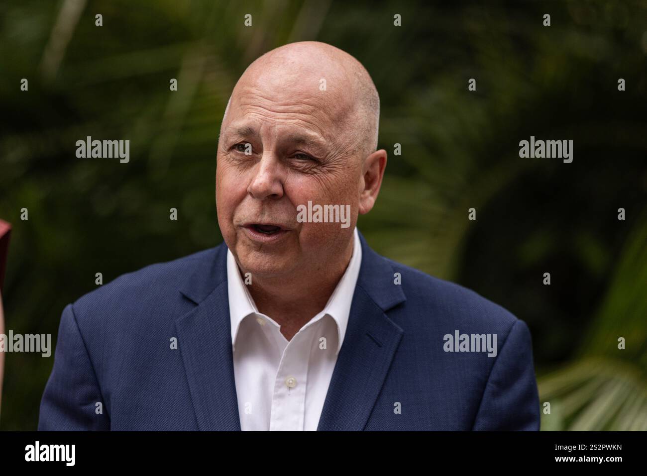Victorian Treasurer Tim Pallas makes an announcement at 1 Treasury ...