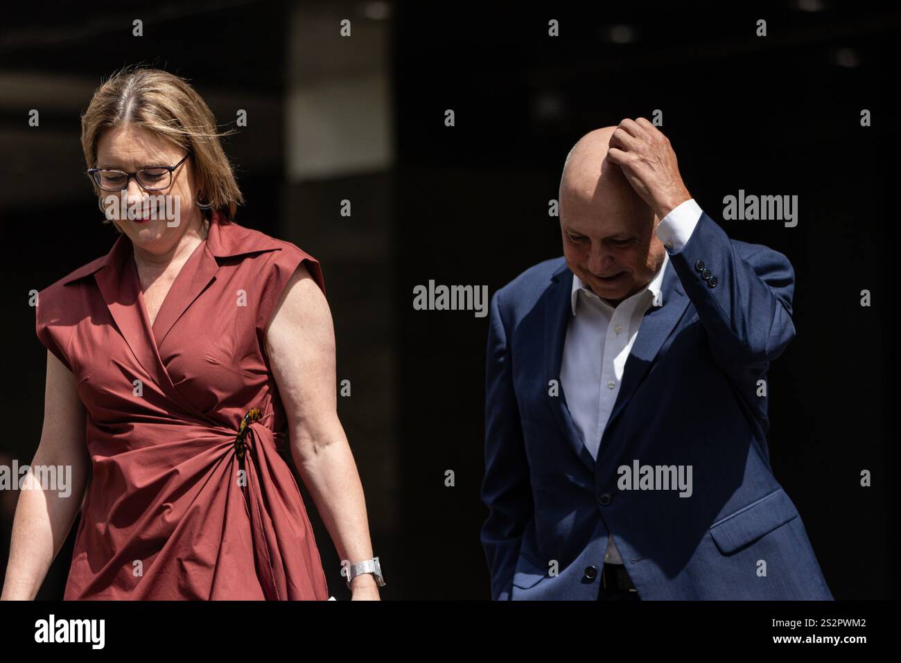 Melbourne, Australia. 16th Dec, 2024. Victorian Premier Jacinta Allan ...