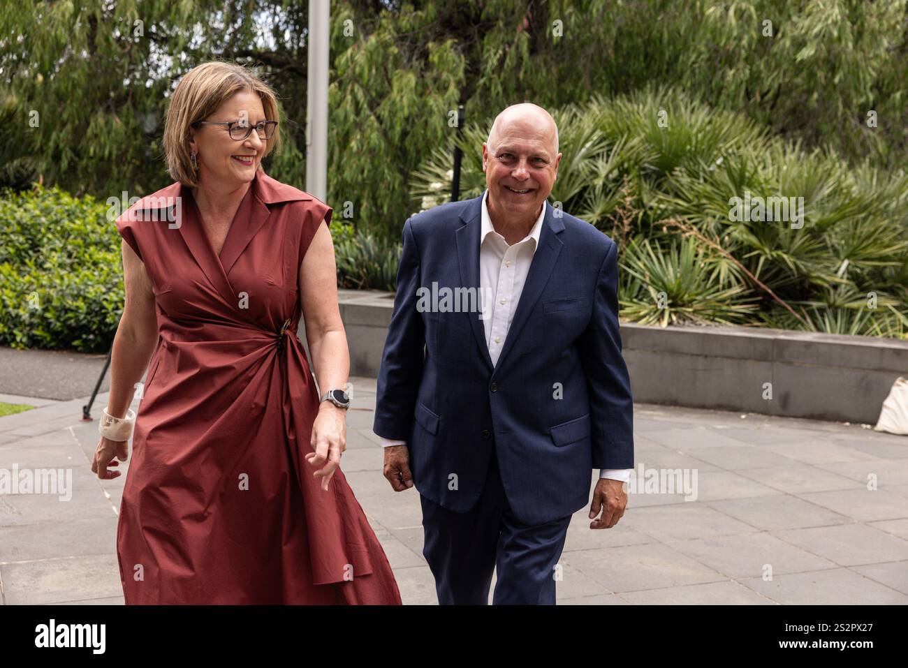 Melbourne, Australia. 16th Dec, 2024. Victorian Premier Jacinta Allan ...