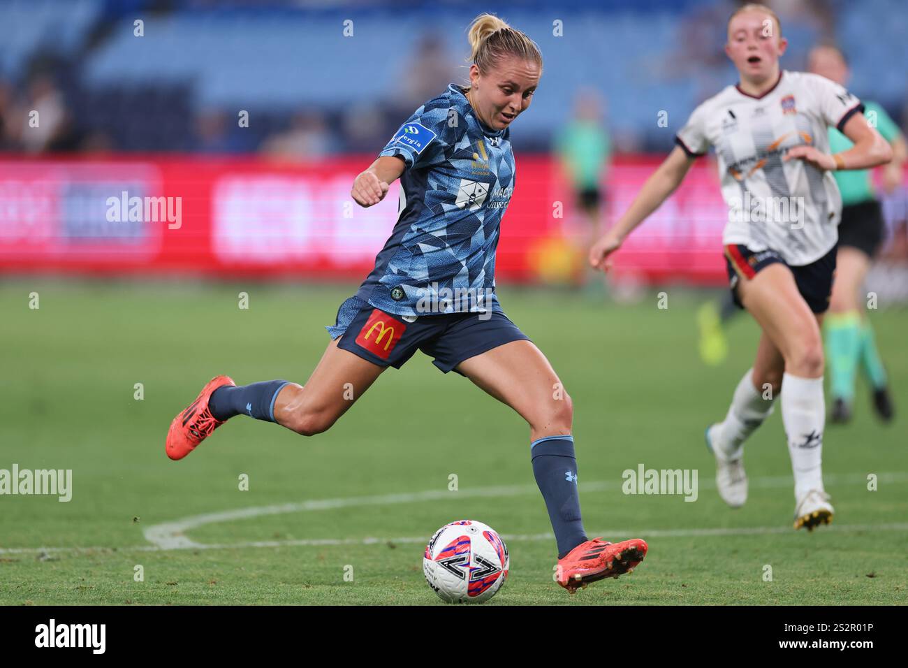 Sydney, Australia. 14th Dec, 2024. Mackenzie Hawkesby of Sydney FC ...