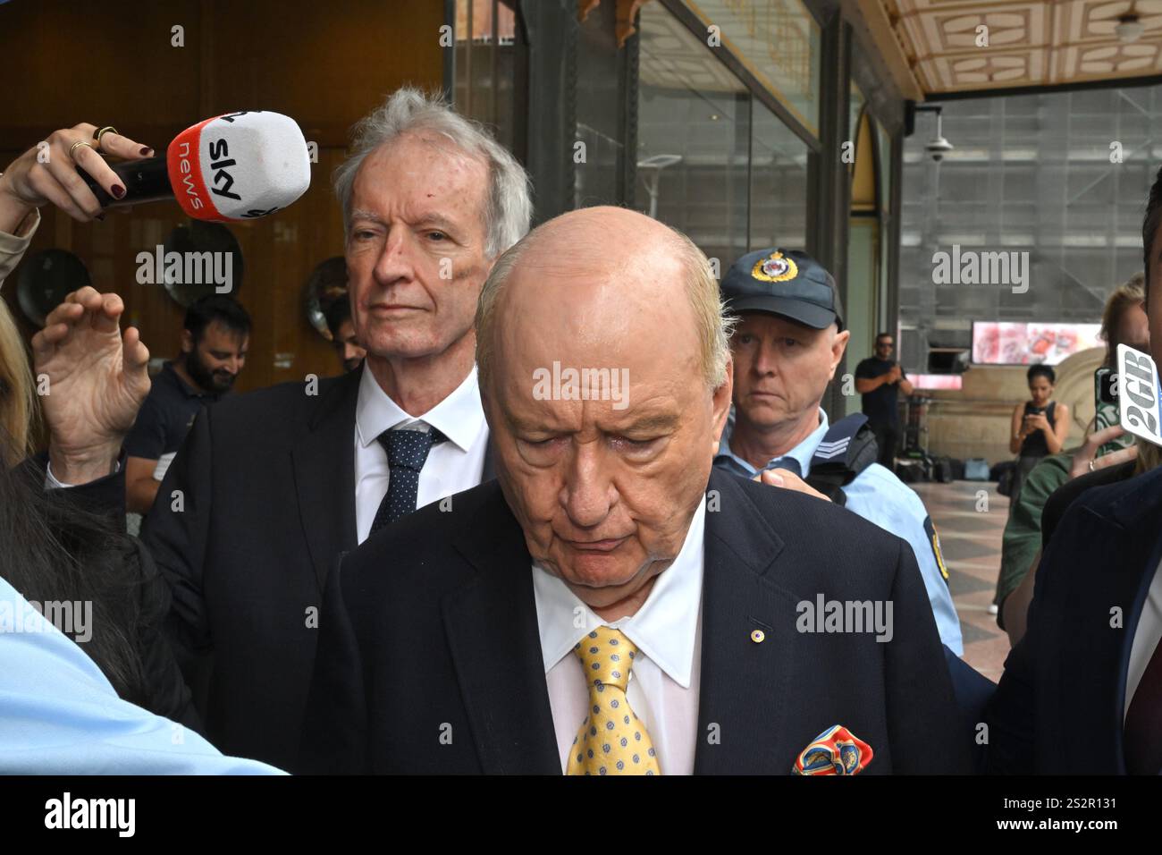 Sydney, Australia. 18th Dec, 2024. Former radio broadcaster Alan Jones ...