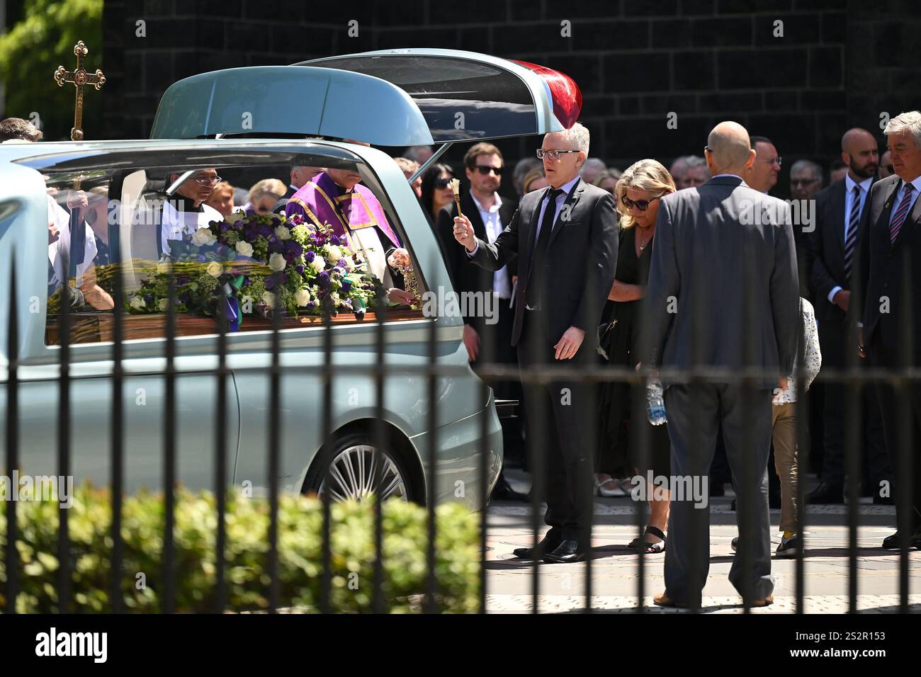 Melbourne, Australia. 18th Dec, 2024. The Funeral Procession takes ...