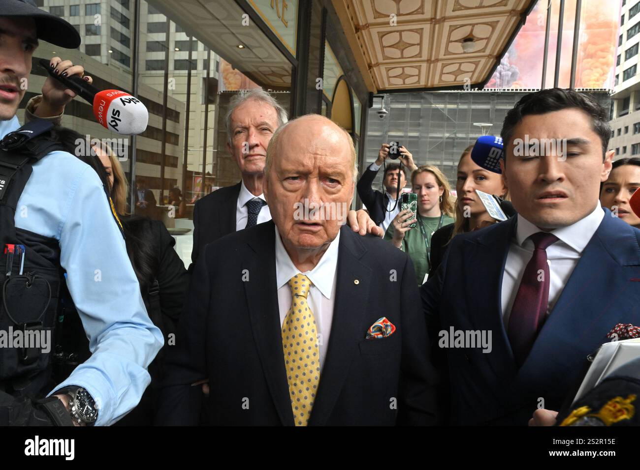 Sydney, Australia. 18th Dec, 2024. Former radio broadcaster Alan Jones ...