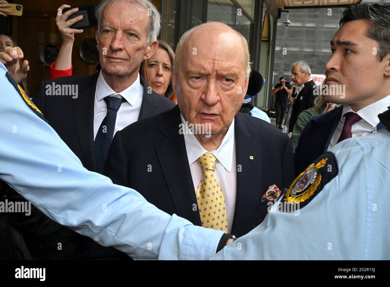 Sydney, Australia. 18th Dec, 2024. Former radio broadcaster Alan Jones ...