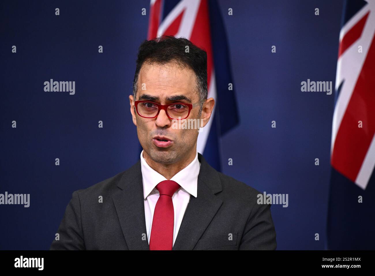 Sydney, Australia. 18th Dec, 2024. NSW Treasurer Daniel Mookhey ...