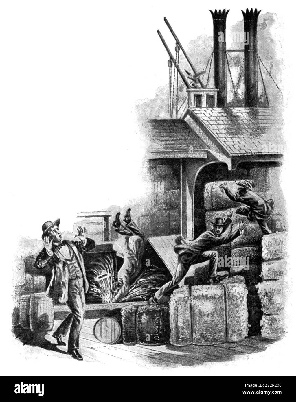 Following the Equator (Mark Twain) (page 282 crop Stock Photo - Alamy