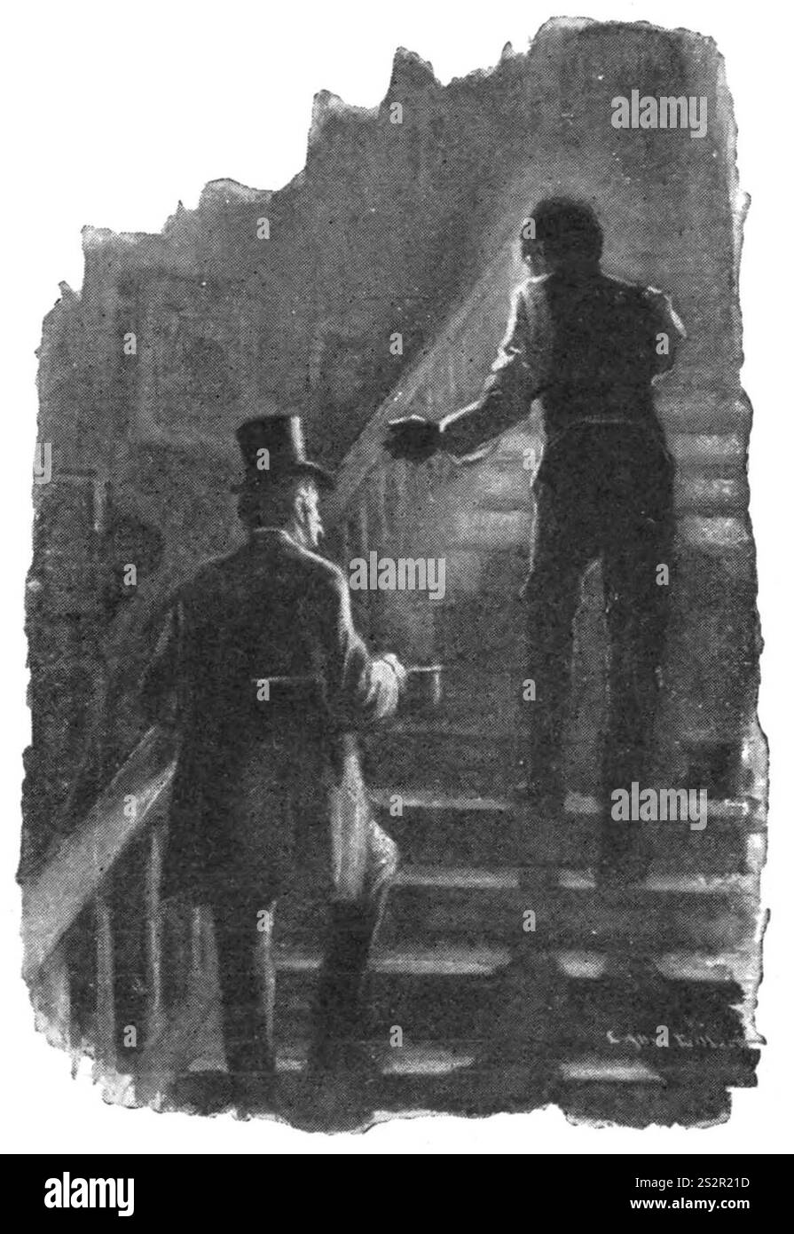 Following the Equator (Mark Twain) (page 433 crop Stock Photo - Alamy