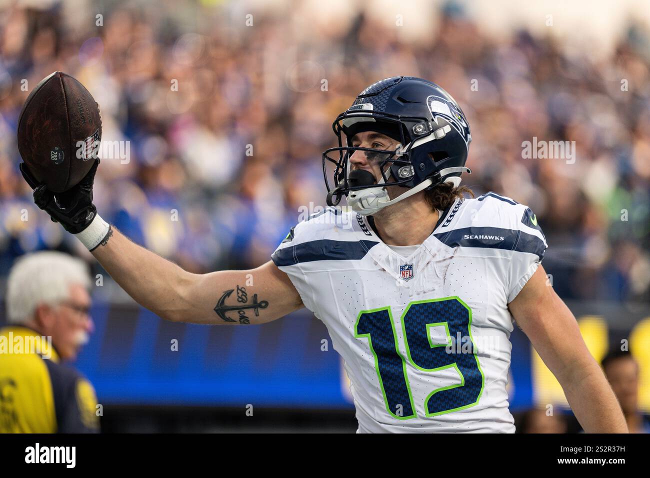 Inglewood, United States. 05th Jan, 2025. Seattle Seahawks wide ...