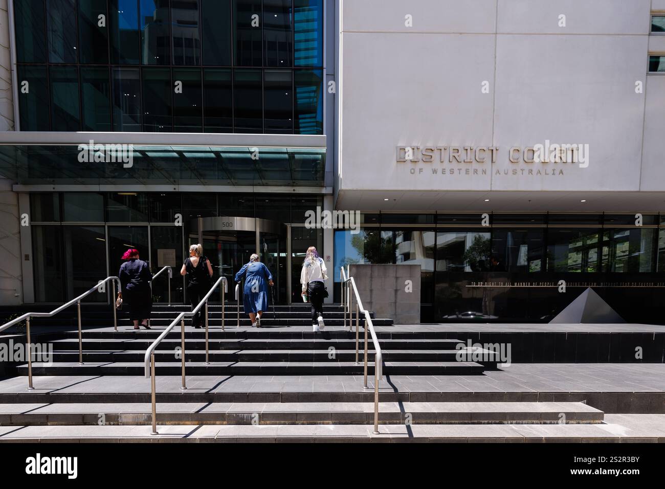 A general view of the Perth District Court in Perth, Thursday, December ...