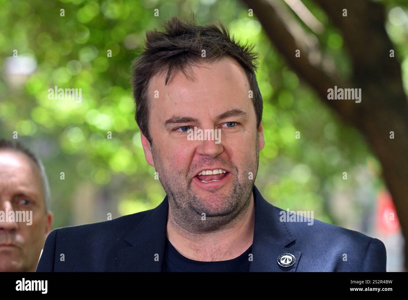 Sydney, Australia. 20th Dec, 2024. Rail Train Bus Union RTBU NSW Branch ...