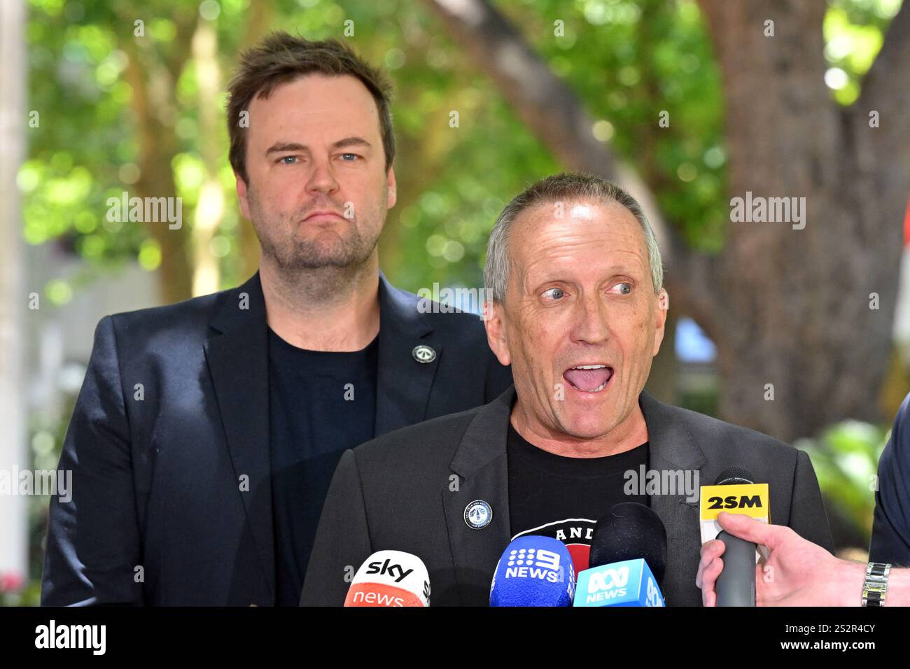 Sydney, Australia. 20th Dec, 2024. Rail Train Bus Union RTBU NSW Branch ...