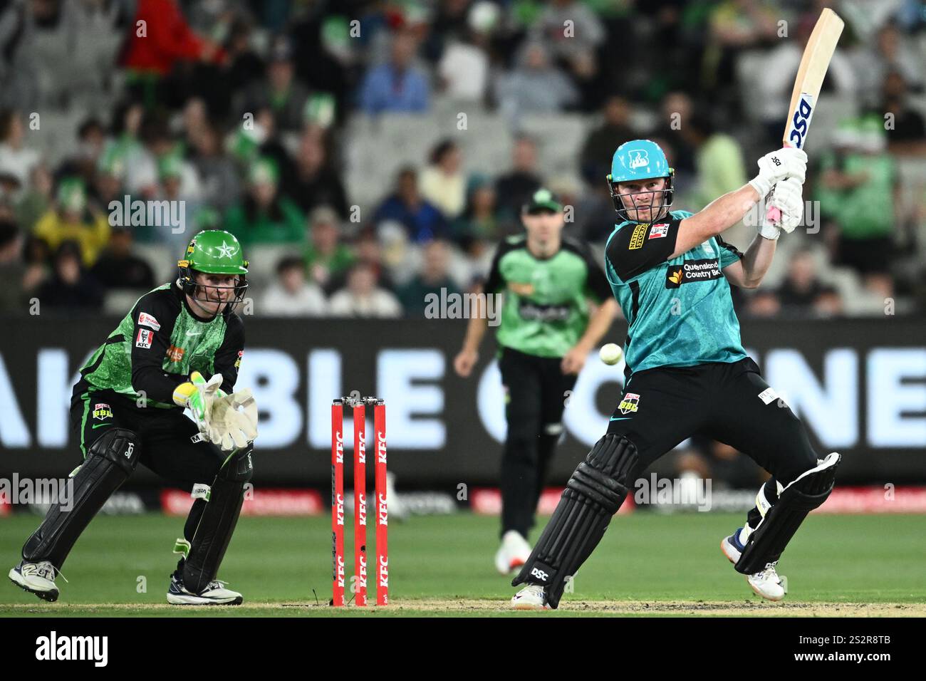 Melbourne, Australia. 18th Dec, 2024. Max Bryant of the Heat plays a ...