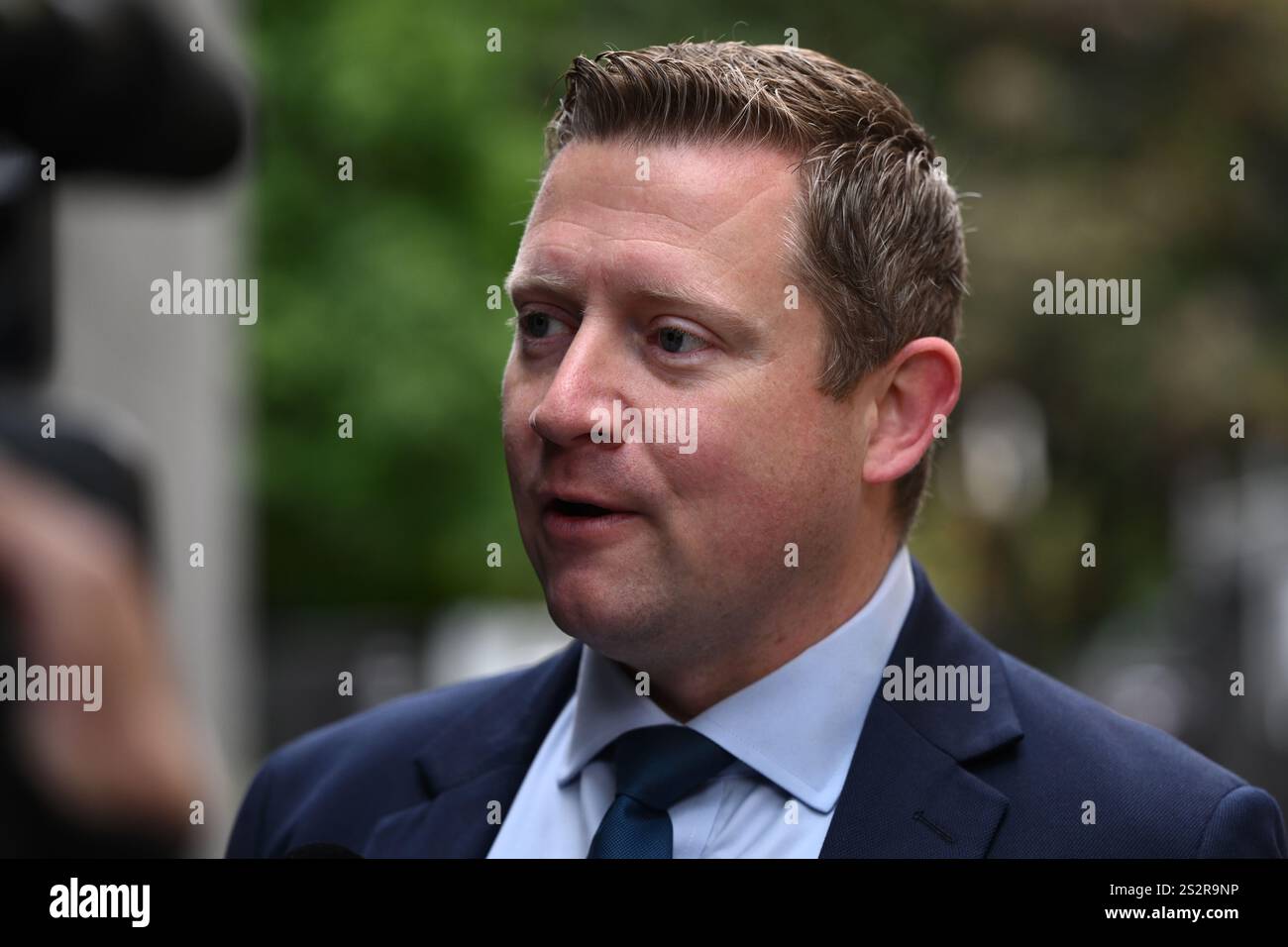 Melbourne, Australia. 27th Dec, 2024. Victorian Shadow Treasurer Brad ...