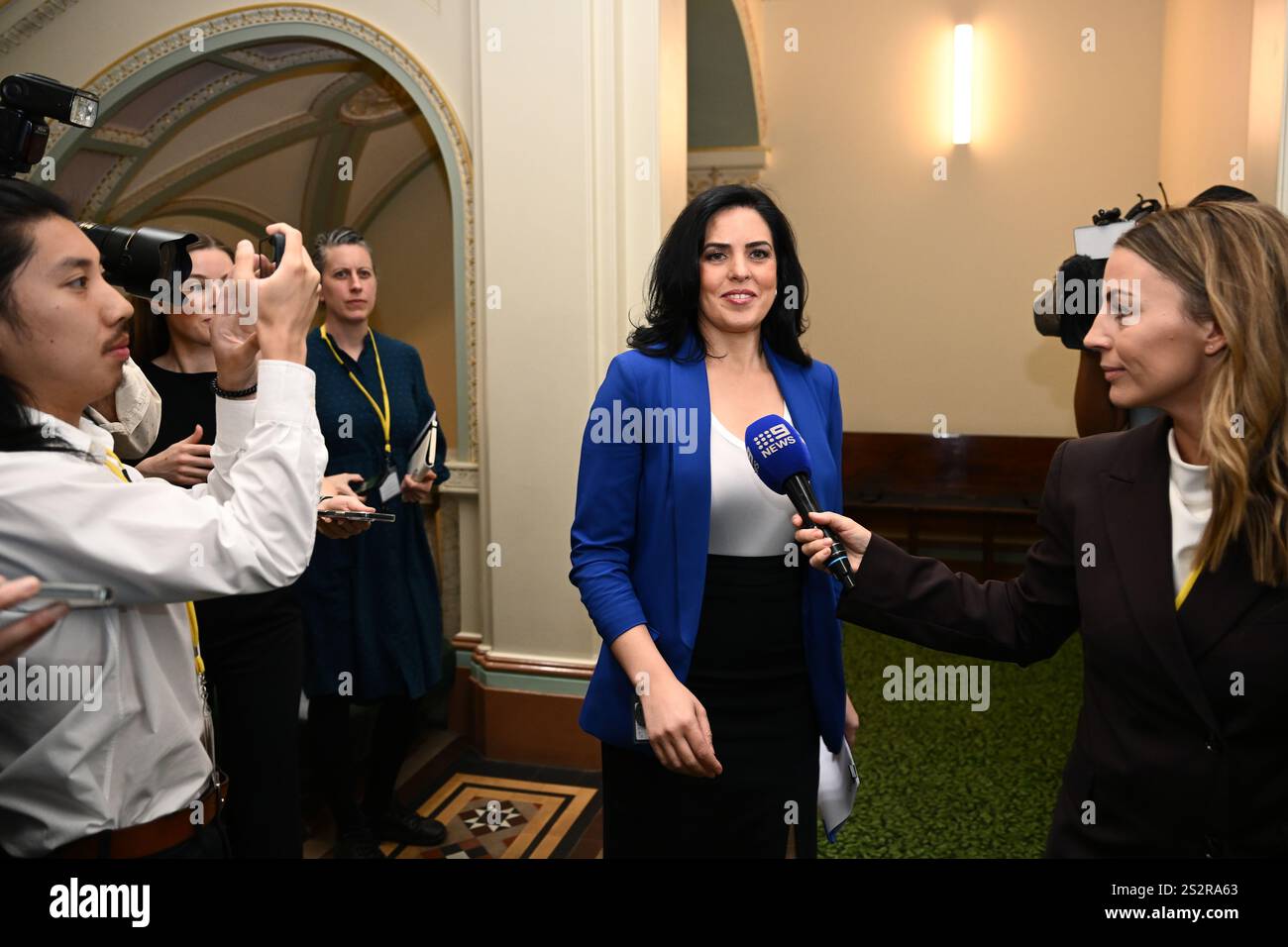 Melbourne, Australia. 27th Dec, 2024. Independent MP Moira Deeming ...
