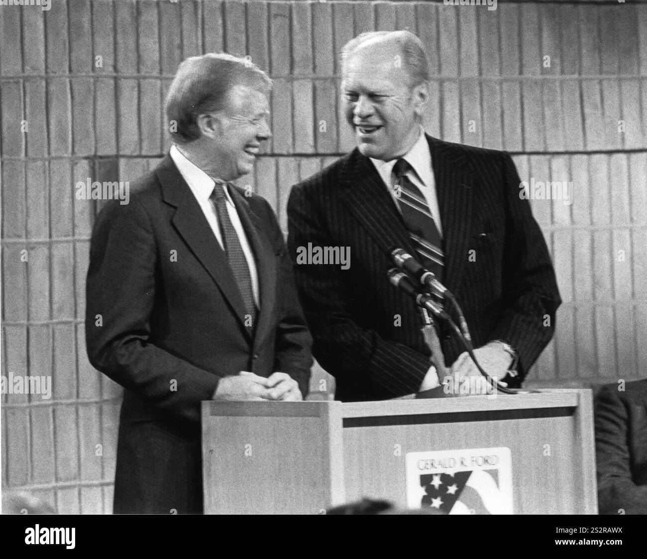 Former Presidents Jimmy Carter and Gerald Ford co-host an All ...