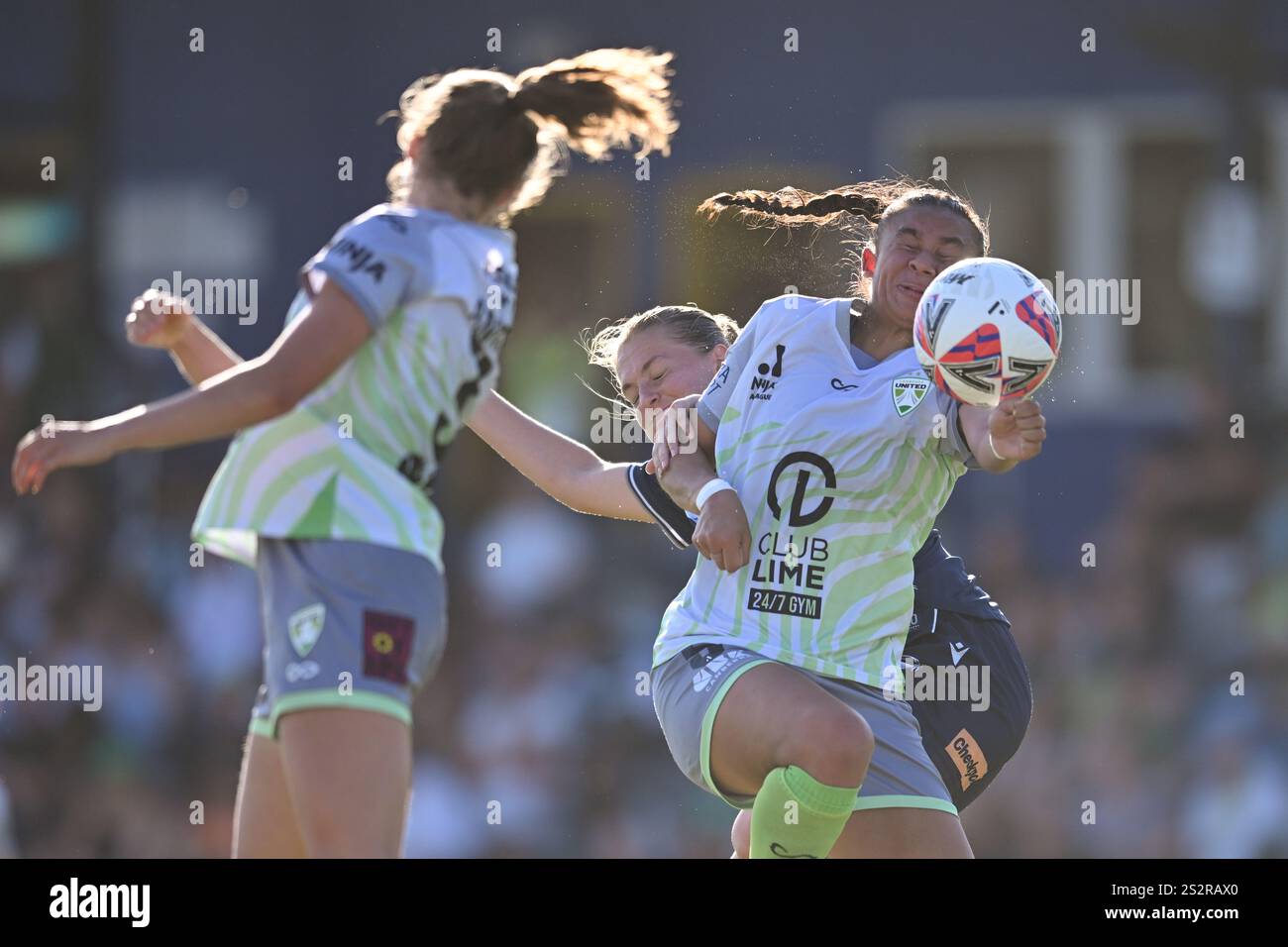 Canberra, Australia. 21st Dec, 2024. Emma Ilijoski of Canberra United ...