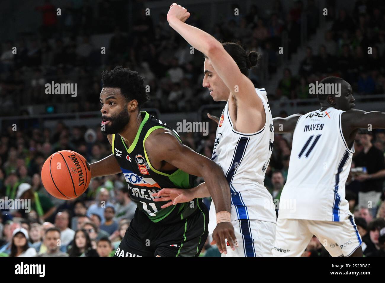 Melbourne, Australia. 21st Dec, 2024. Derrick Walton Jr of the Phoenix ...