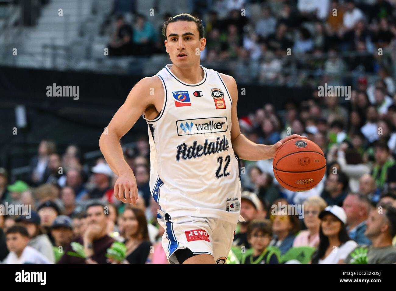 Melbourne, Australia. 21st Dec, 2024. Keanu Rasmussen of the 36ers ...