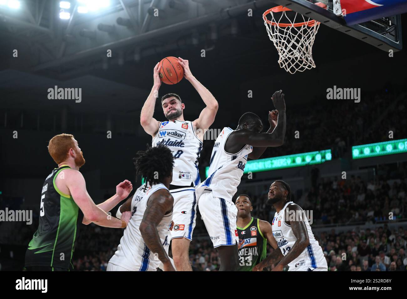 Melbourne, Australia. 21st Dec, 2024. Isaac Humphries of the 36ers ...